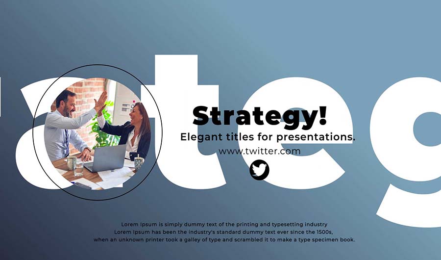 Corporate Big Titles - And Motion Graphics