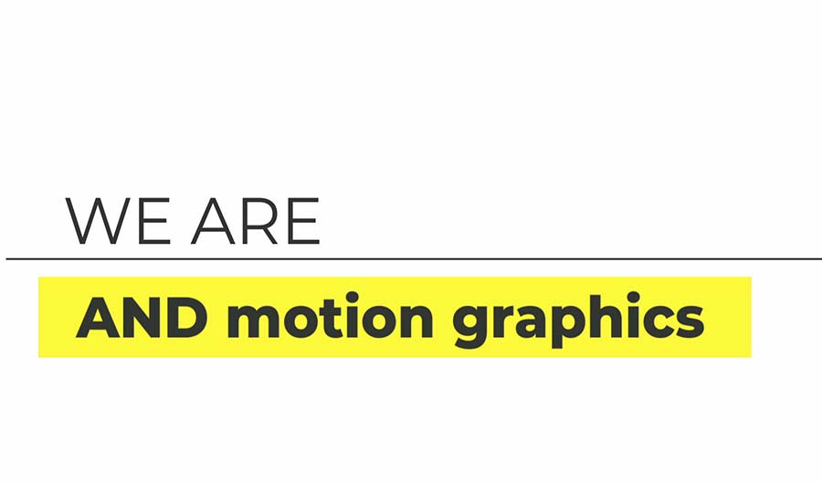 Kinetic Opener - And Motion Graphics